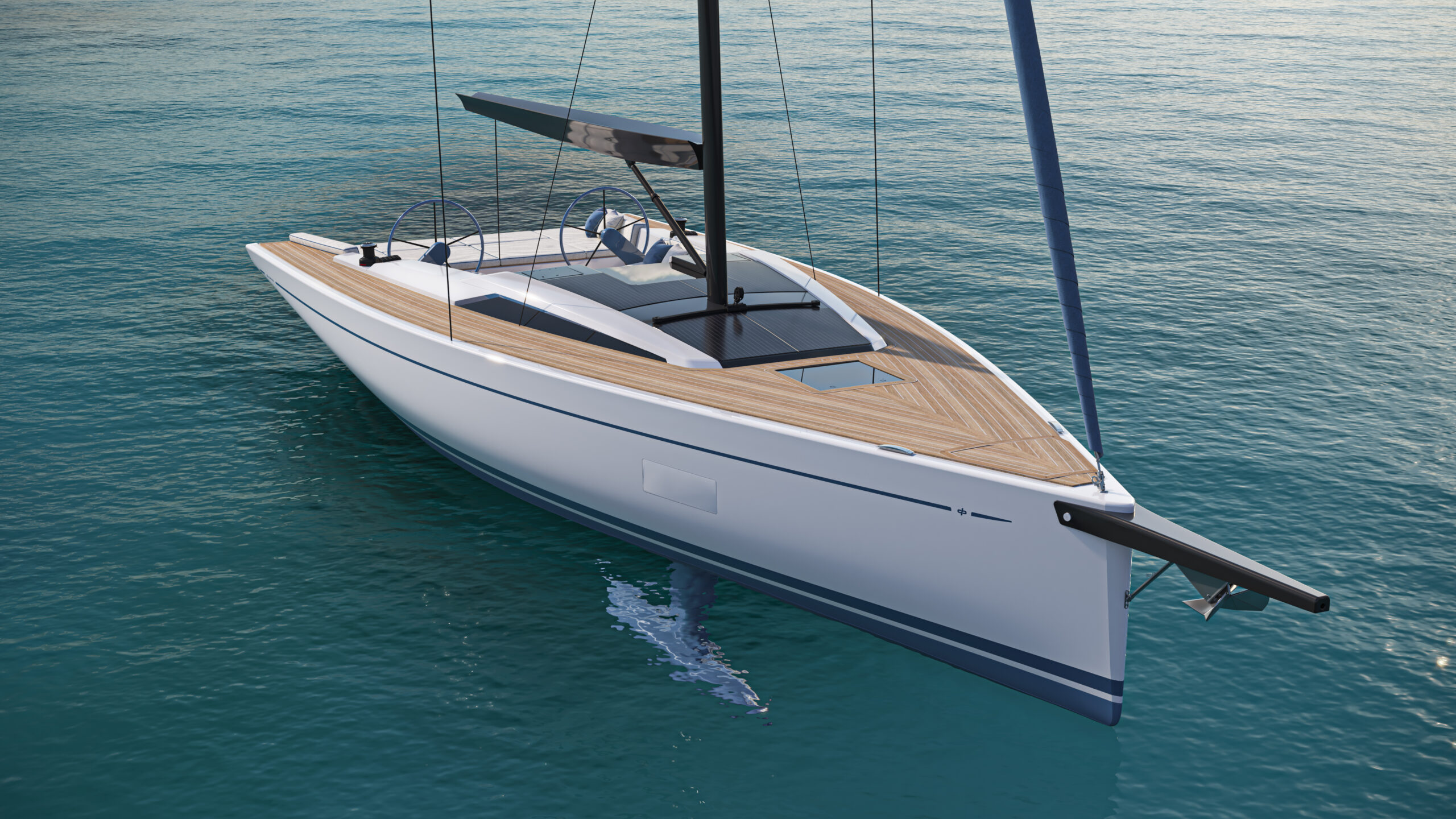 Grand Soleil Blue, the innovative 'eco' daysailer from Grand Soleil ...