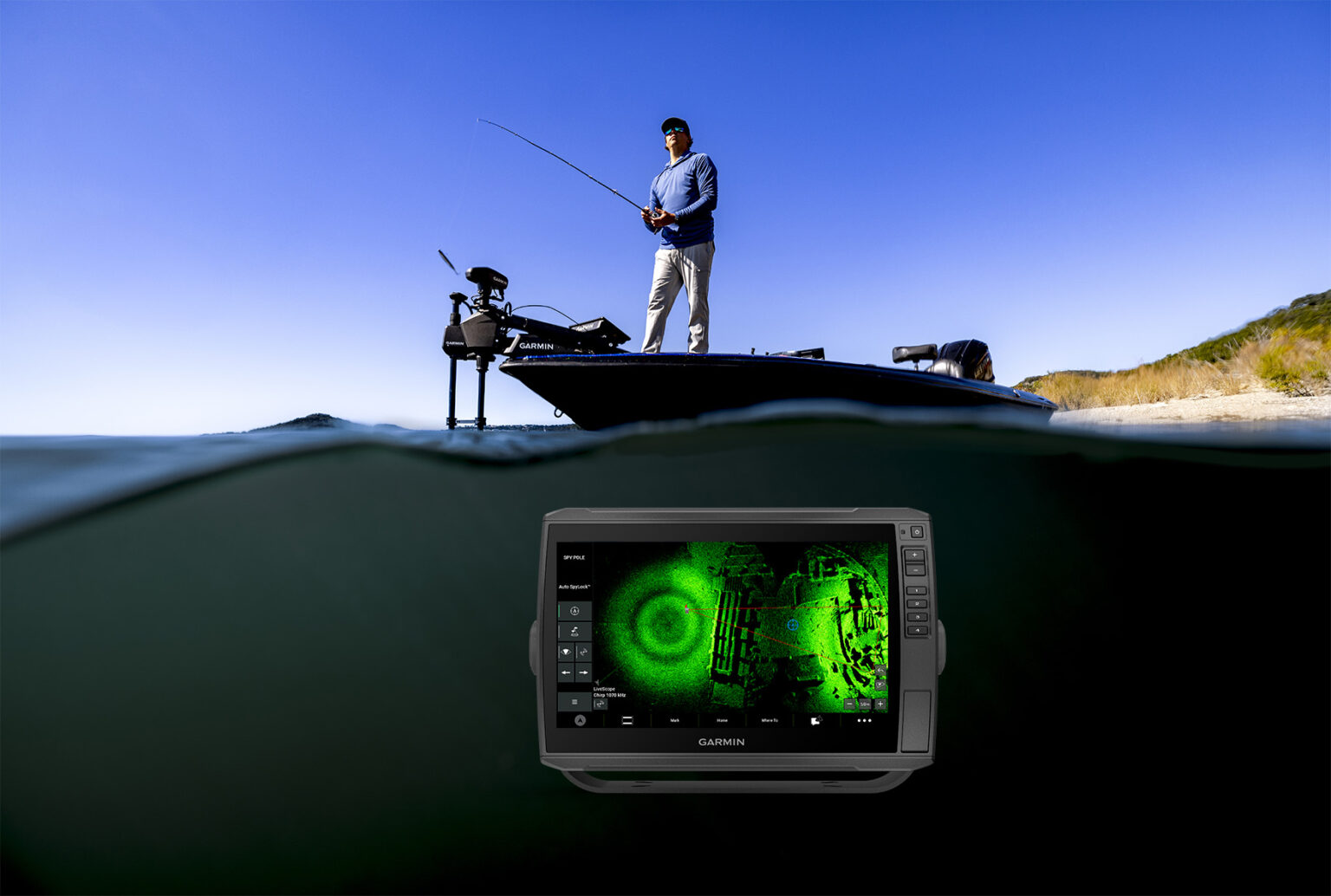 Introducing Spy Pole, the new motorised rod by Garmin - Salone Nautico ...